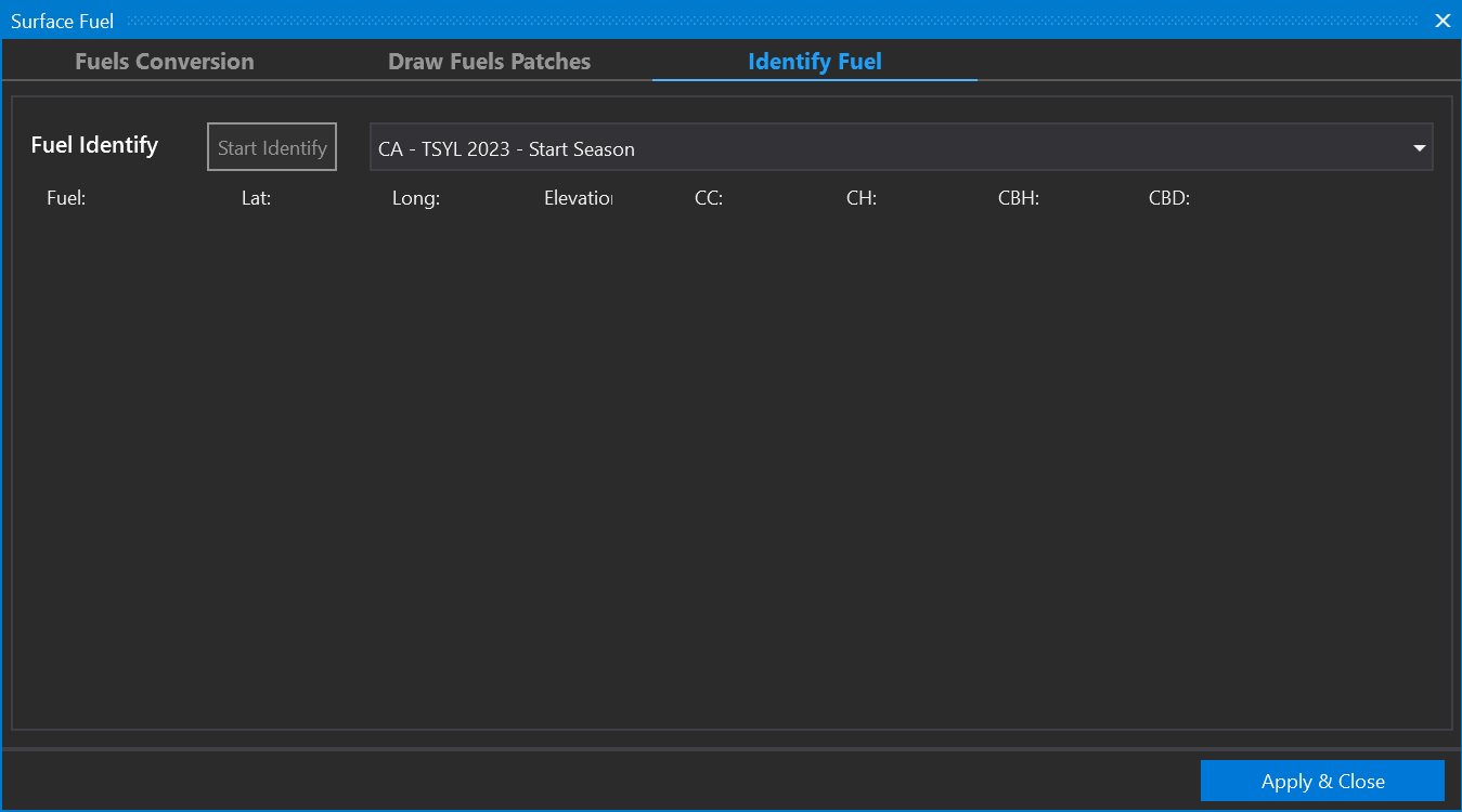 Converting Surface Fuels for Simulations